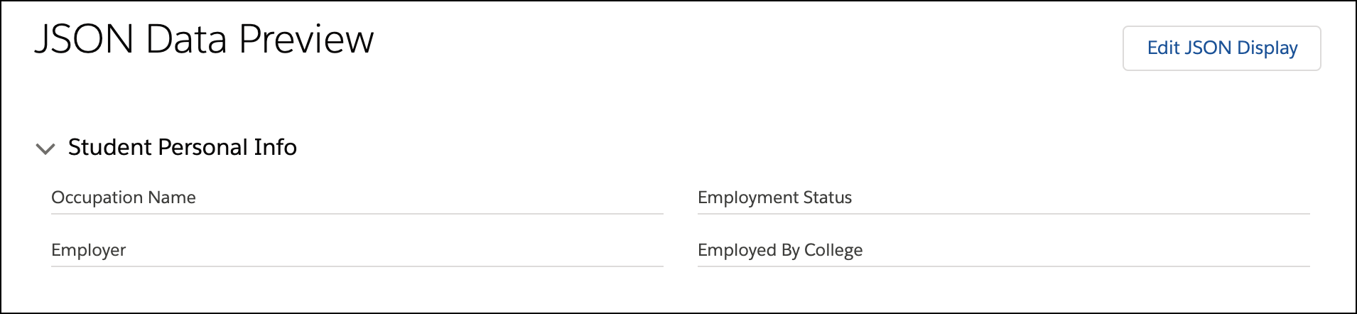 Admissions Connect Components