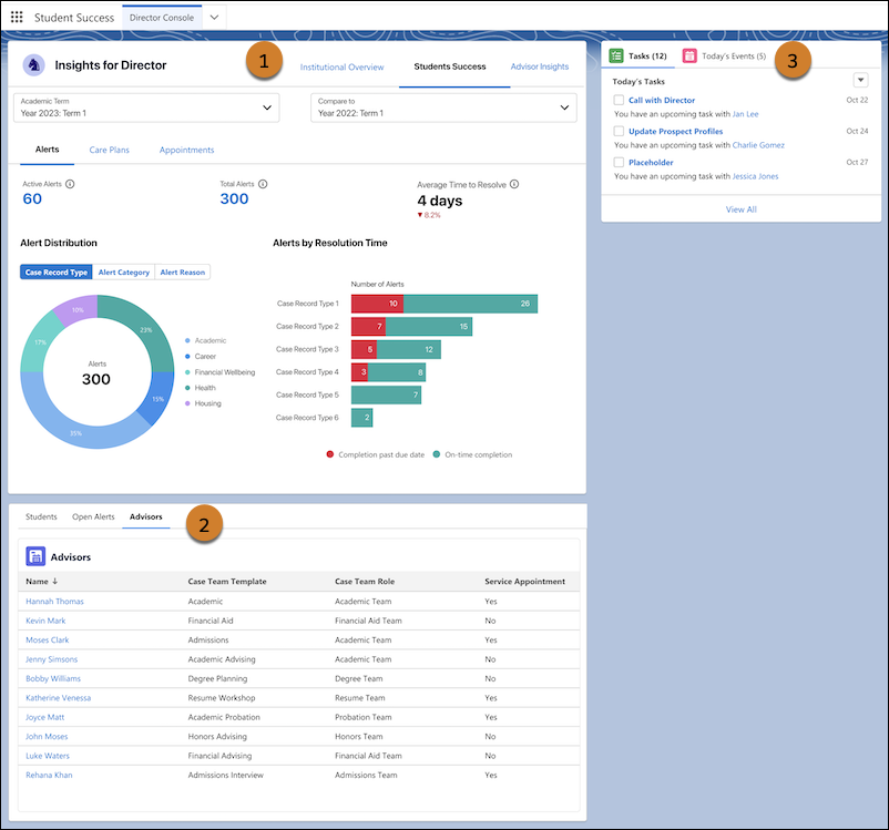 Set Up the Director Console for Student Success