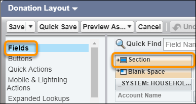 Configure Page Layouts