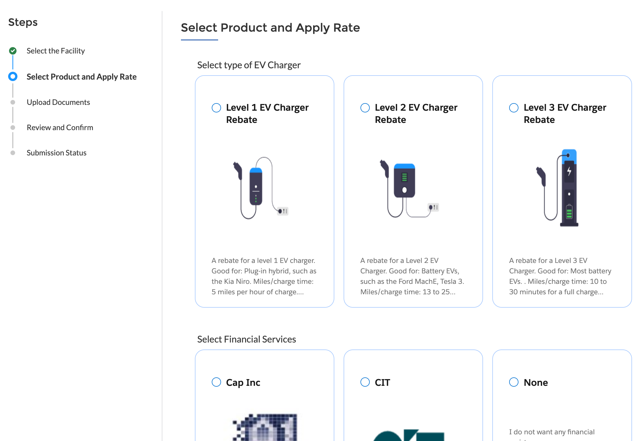Explore Clean Energy Programs Self Service Portal Features