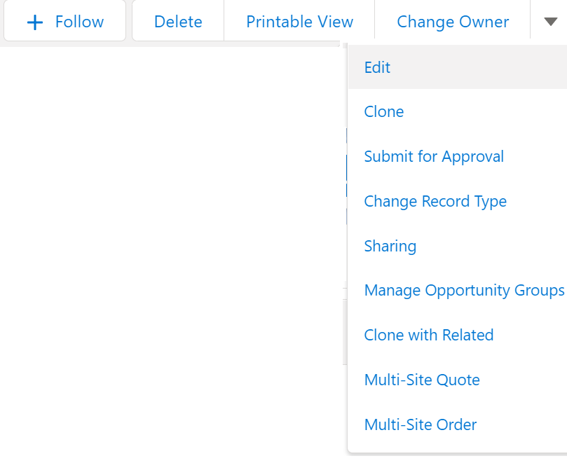 Create Opportunity Groups for Energy & Utilities