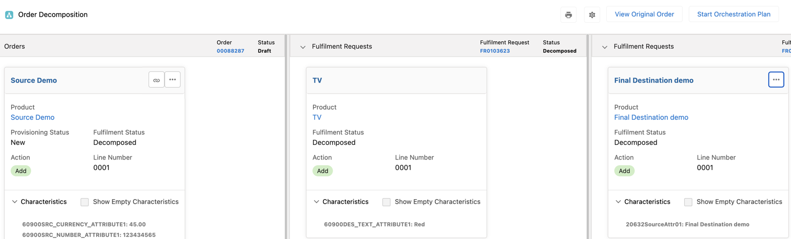Decomposition Visualization
