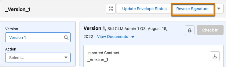 Workflow for Revoking an Envelope Status