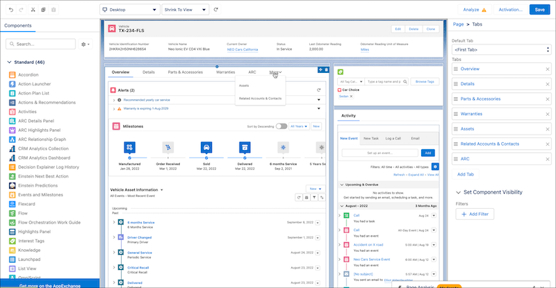 Add More Components to the Vehicle Page
