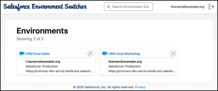 Access Multiple Salesforce User Accounts