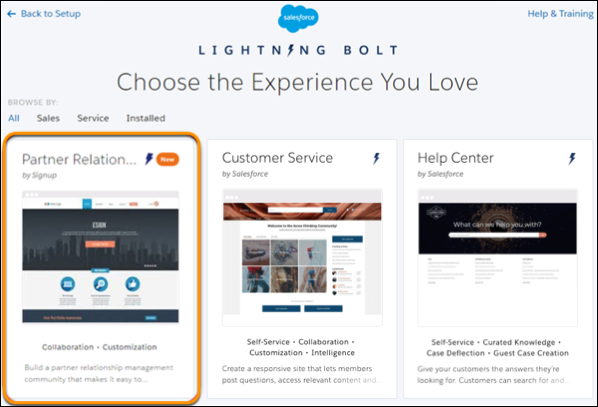Export a Customized Experience Builder Template for a Lightning Bolt ...