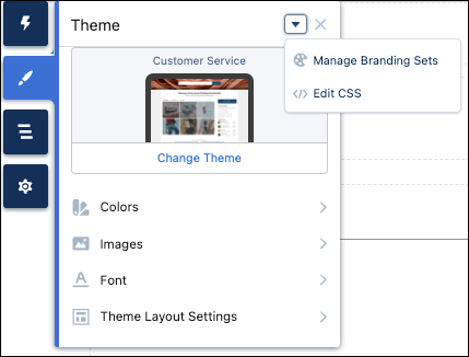 Prebuilt Experience Builder Themes