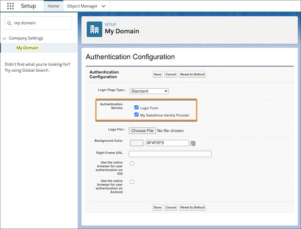 Configure SAML SSO Between Salesforce Orgs or Experience Cloud Sites