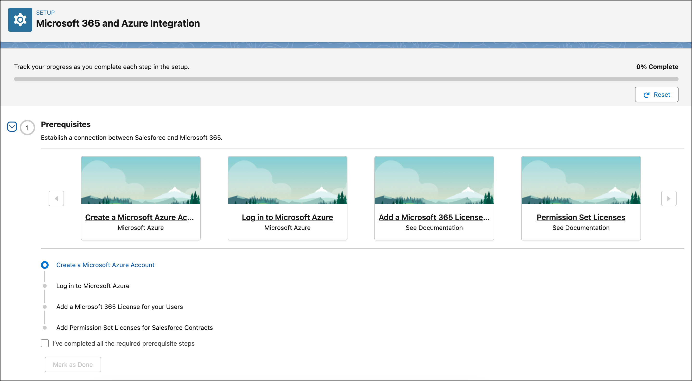 Prepare for Microsoft 365 and Azure Integration Using Guided Setup