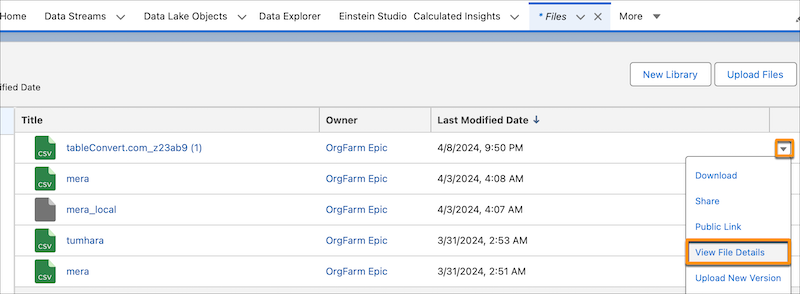 Use CSV Files as Data Sources