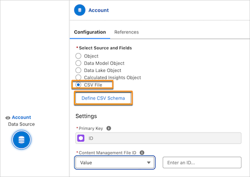 Use CSV Files as Data Sources