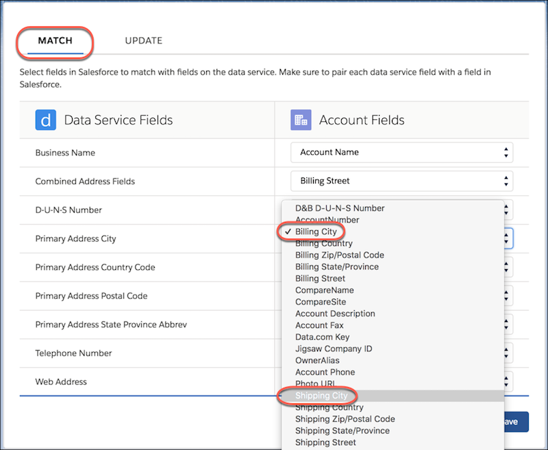 Edit the Field Mapping for a Data Integration Rule