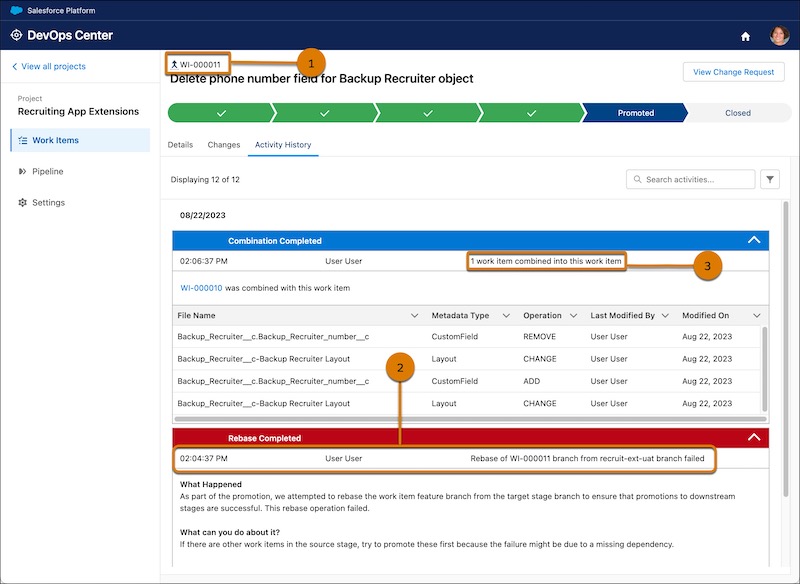 Prevent Potential Conflicts By Combining Work Items
