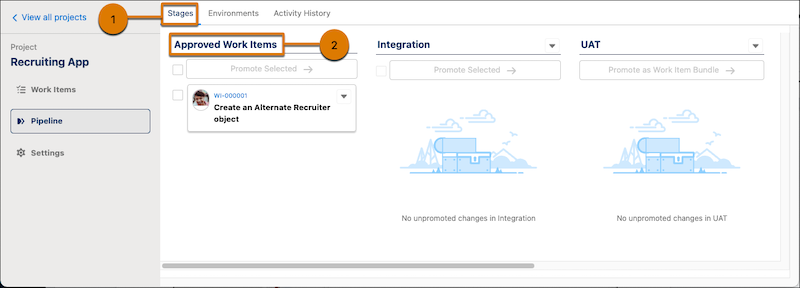 What’s The Difference Between the Stages and Environments Tabs?