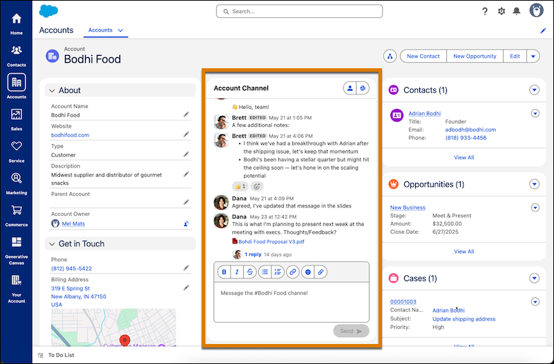 Collaborate in Real-Time by Connecting Teammates Across Salesforce and ...