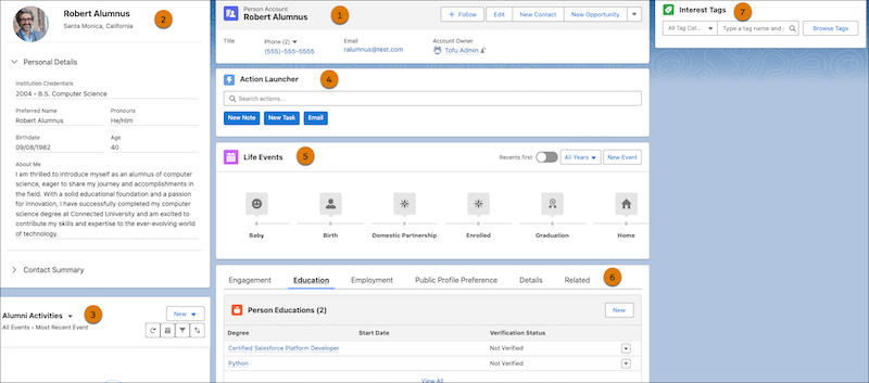 Set Up the Account Record Page
