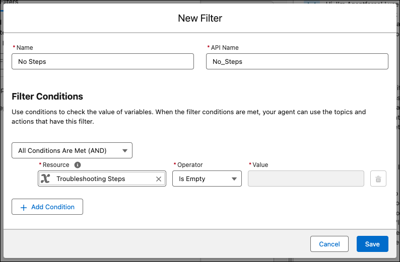 Example Improve Your Agents Memory With Filters And Variables