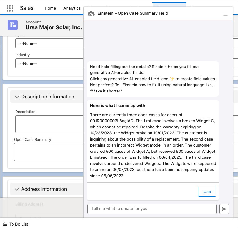 Field Generation Prompt Templates in Action