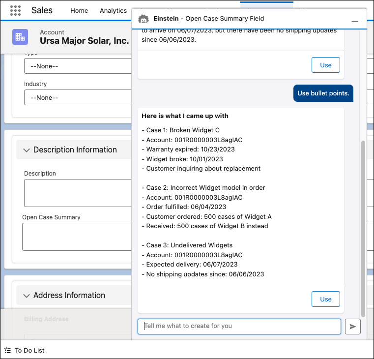 Field Generation Prompt Templates in Action