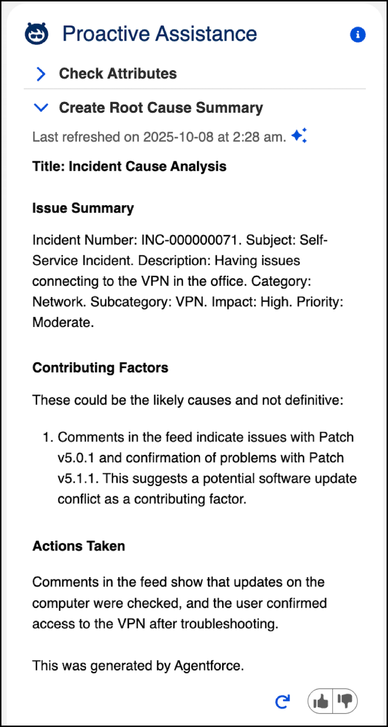 Work with Proactive Assistance for IT Services