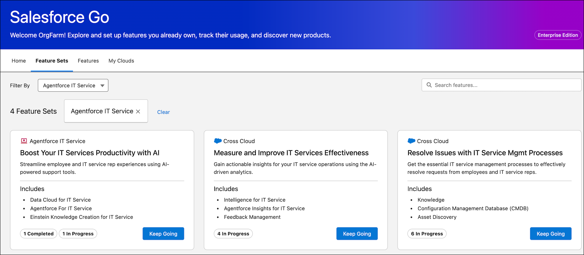 Set Up Agentforce IT Service with Salesforce Go Using Features and ...