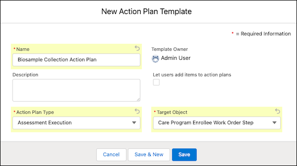 Create Action Plan Templates for Therapy Orchestration