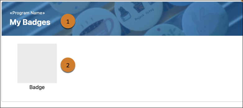 View Member Badges Widget Template