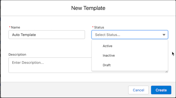 Create a Program Template