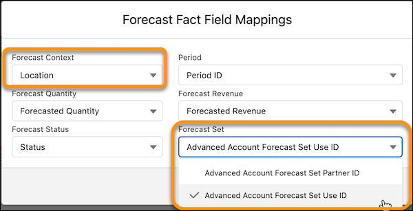 Define Forecast Set Building Blocks