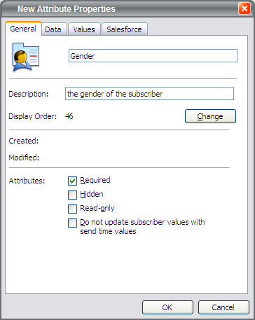 Scenario: Profile Attributes