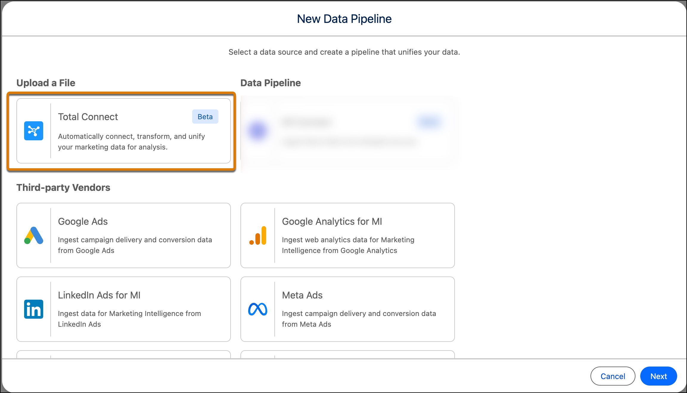 Create a Data Pipeline With Custom Data in TotalConnect