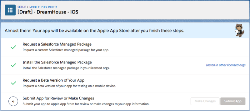 Submit the App for Approval