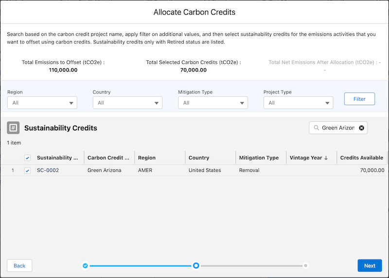 Example: Allocating Carbon Credits