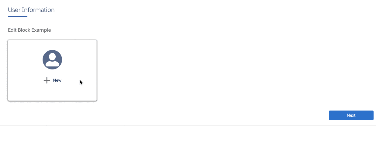 Configure an Edit Block in Omniscripts