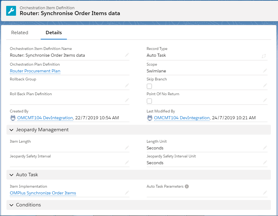 Synchronize Data across Order Items from Different Orders