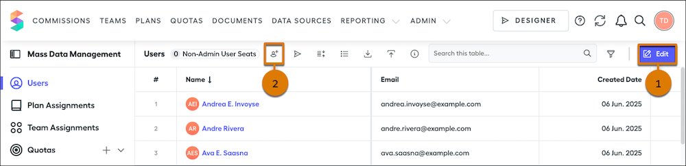 Add a User Manually in Salesforce Spiff