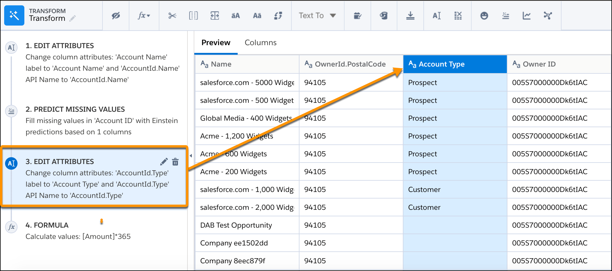 Transform Node: Transform the Data Before Loading It Into a Target