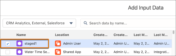 Run Sequential Recipes with Staged Data
