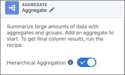 Aggregate Node: Hierarchical Aggregation