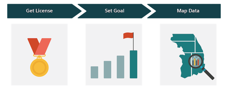 Requirements for Using Salesforce Maps Data