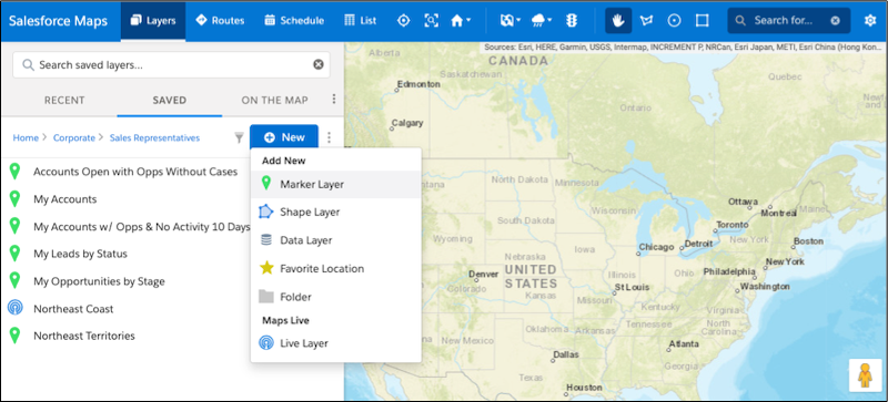 Create Marker Layers