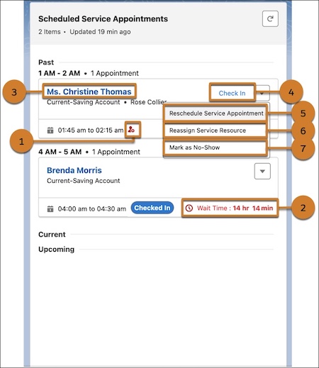 Manage Scheduled Appointments Using Lobby Management