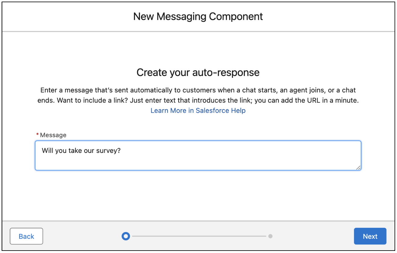 Set Up Post-Conversation Surveys for Messaging for In-App and Web