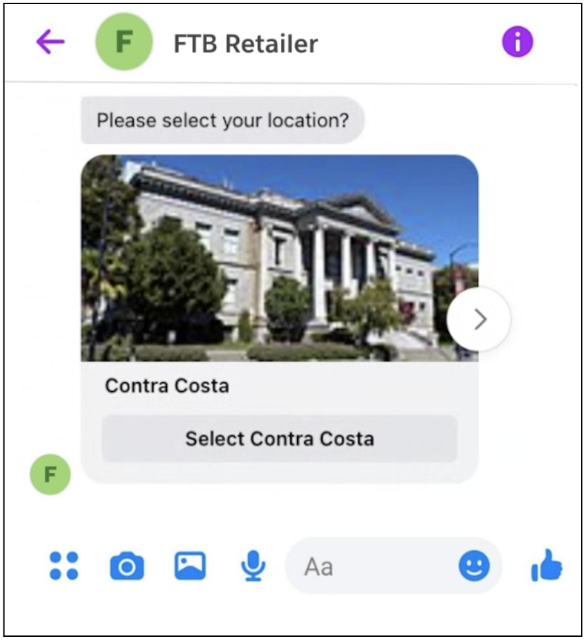 Set Up a Flow to Send Questions with Options in Messaging Sessions