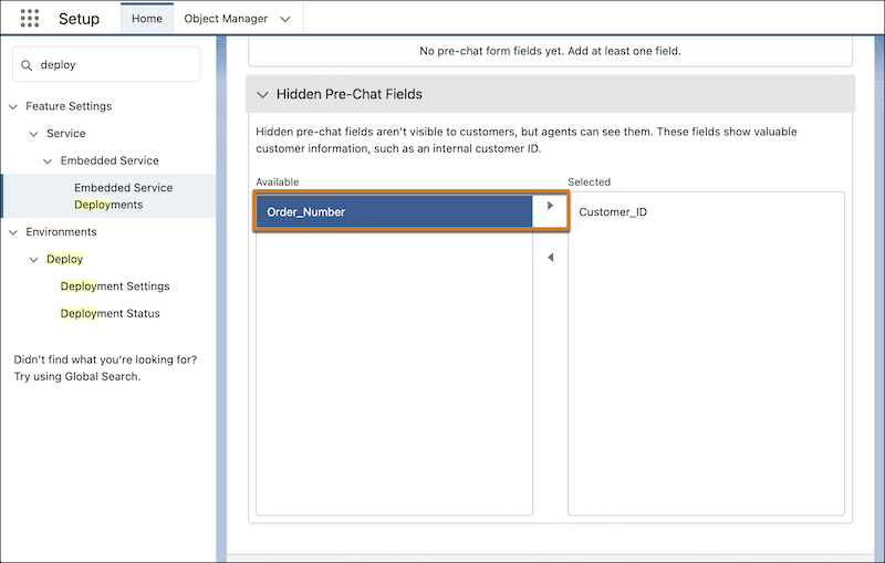 Customize Pre-Chat for Enhanced Chat