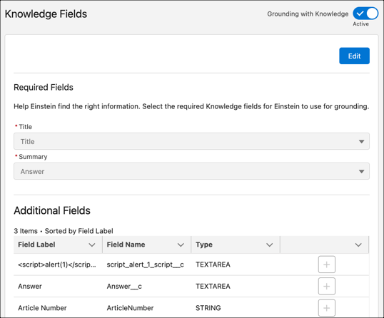 Ground with Knowledge