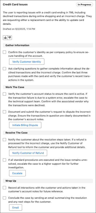 Quick Actions Sample Library