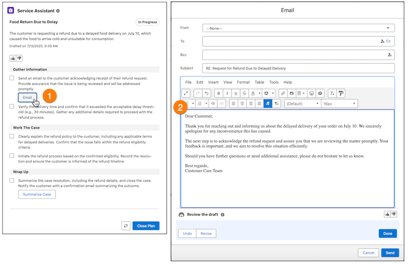 Extend Service Assistant