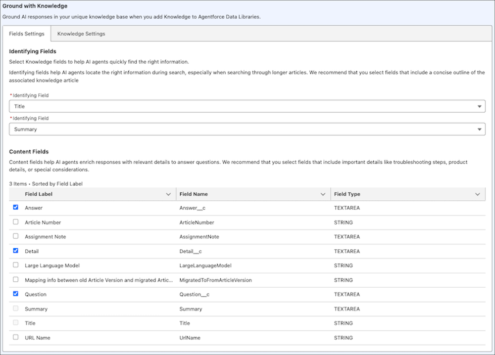Set Up Service Assistant