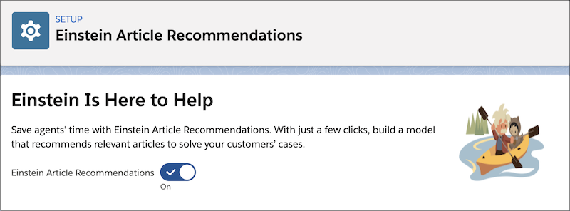 Enable Article Recommendations